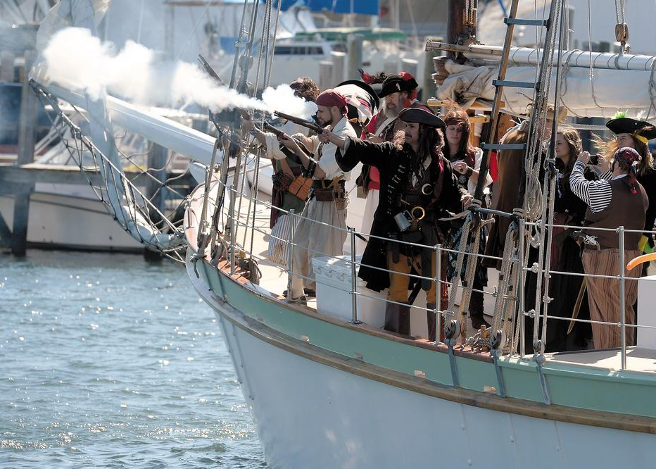 #ThrowBackThursday: Pirates in Plymouth, Then and Now - Plymouth 400, Inc.